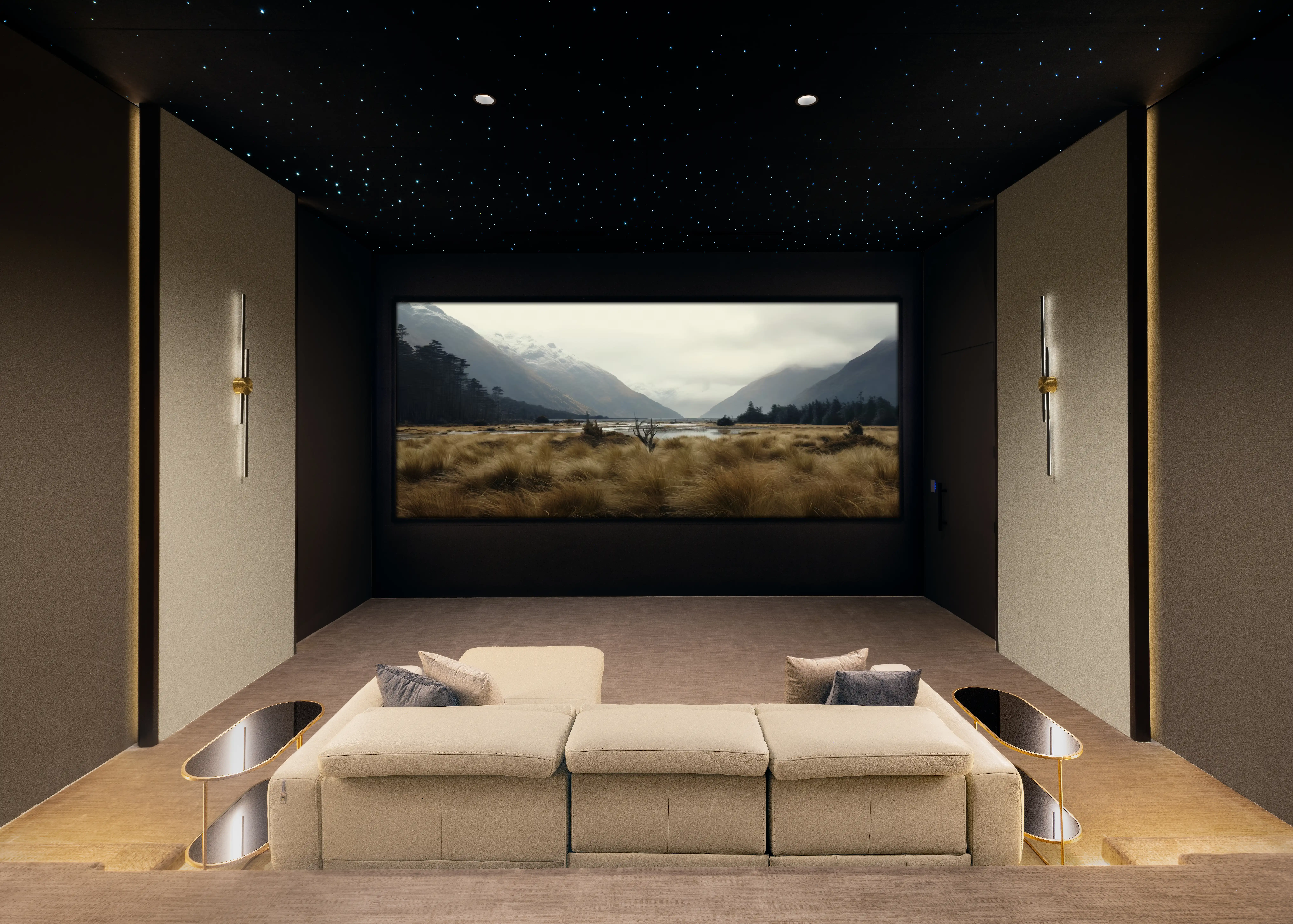 Luxury Home Theater Seating Design Acoustics CinemaTech